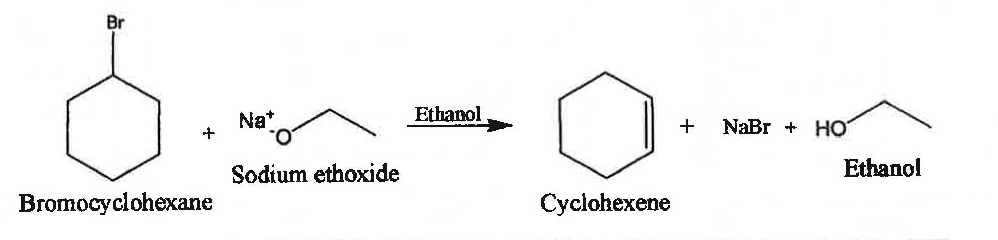 Solved E2 Reaction: Formation of cyclohexene from | Chegg.com
