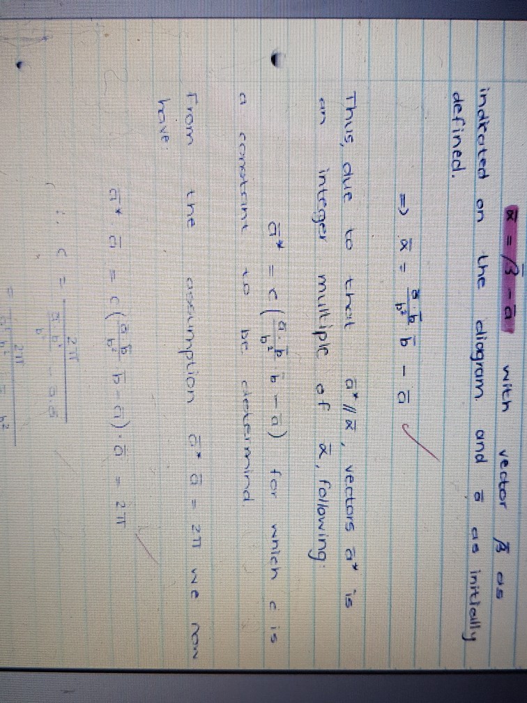 Solved a 3 25. Show that the 2D reciprocal lattice spanning | Chegg.com