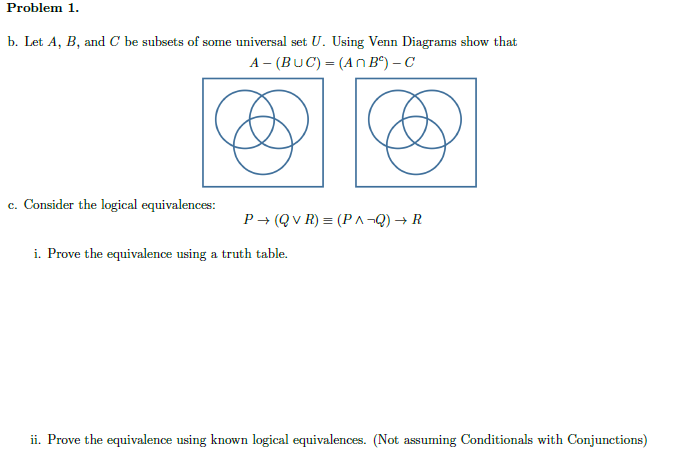 Venn Diagram Logic Problems
