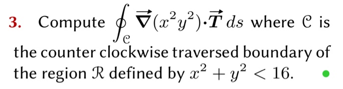 Solved Compute the line integral where C is the counter | Chegg.com