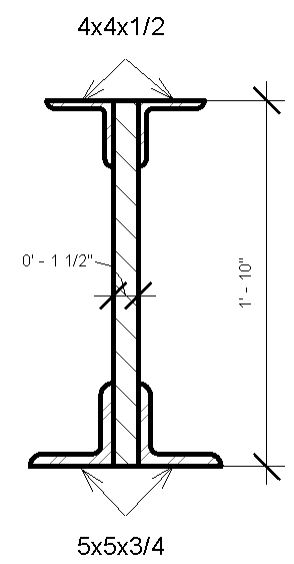 Solved (2) L4x4x1/2 angles and (2) L5x5x3/4 angles are | Chegg.com