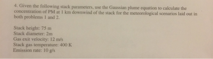 Solved Given the following stack parameters, use the | Chegg.com