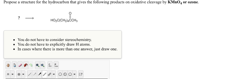 Solved Propose a structure for the hydrocarbon that gives | Chegg.com
