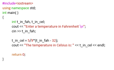 Solved The following program is supposed to convert a | Chegg.com
