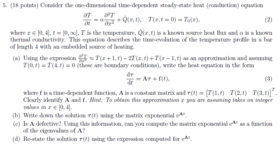 5. (18 points) Consider the one-dimensional | Chegg.com