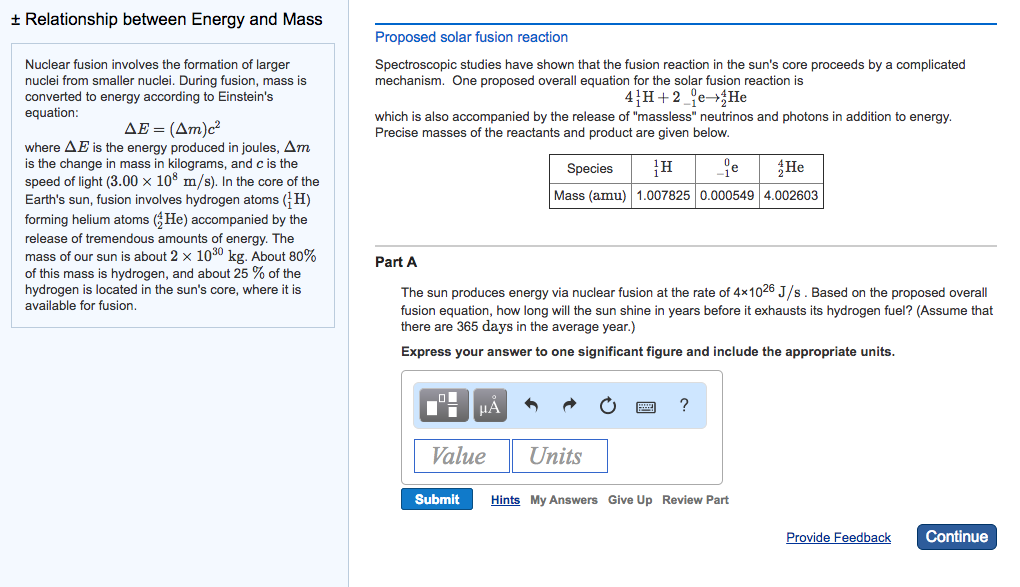 Solved Nuclear fusion involves the formation of larger | Chegg.com