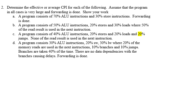 Solved Determine the effective or average CPI for each of | Chegg.com
