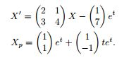 Solved Verify that vector XP is a particular solution to the | Chegg.com