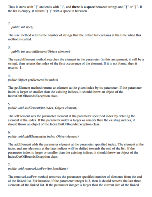 Solved Assignment 10 Listiterator Mainstring D Void