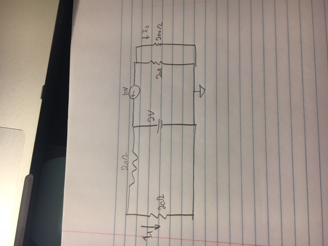 Solved Find currents I1 and I2 | Chegg.com