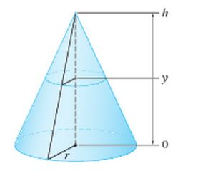 Solved Use similar triangles and cross-sectional area | Chegg.com