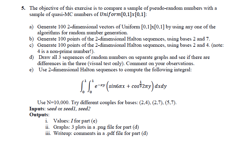 The objective of this exercise is to compare a sample | Chegg.com