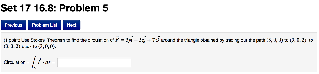 Solved Use Stokes' Theorem to find the circulation of F | Chegg.com