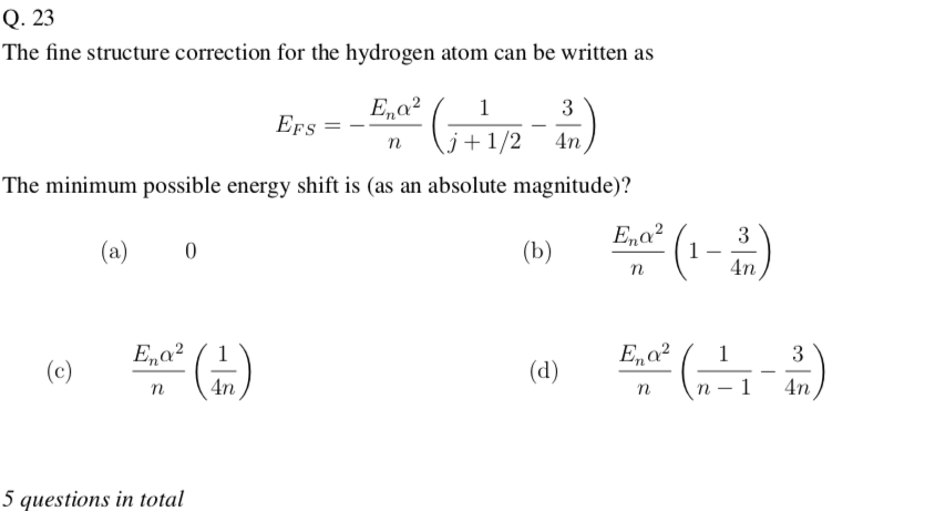 Solved Q.22 The spatial wave function for a two-electron | Chegg.com