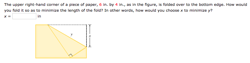 Solved The upper right-hand corner of a piece of paper, 6 | Chegg.com