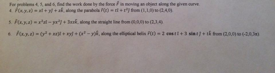 Solved Line Integrals | Chegg.com