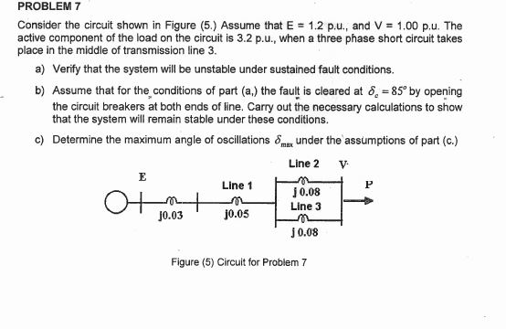 Solved Problem 7 Consider The Circuit Shown In Figure (5) 