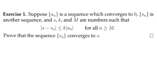 Solved Suppose {a_n} is a sequence which converges to 0, | Chegg.com