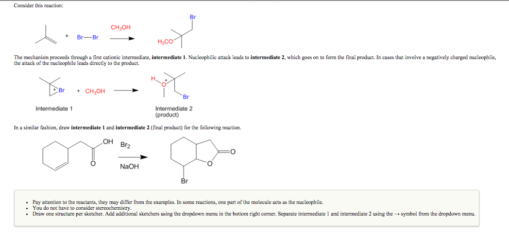 Solved Consider this reaction: The mechanism proceeds | Chegg.com