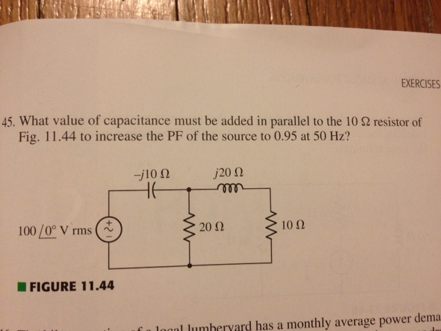 What value of capacitance must be added in parallel | Chegg.com