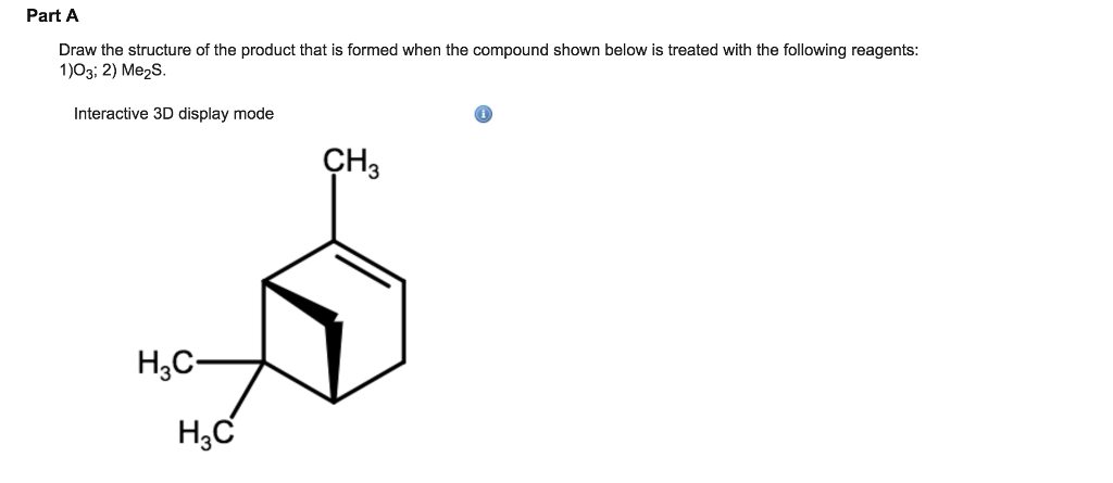 Solved Part A Draw The Structure Of The Product That Is