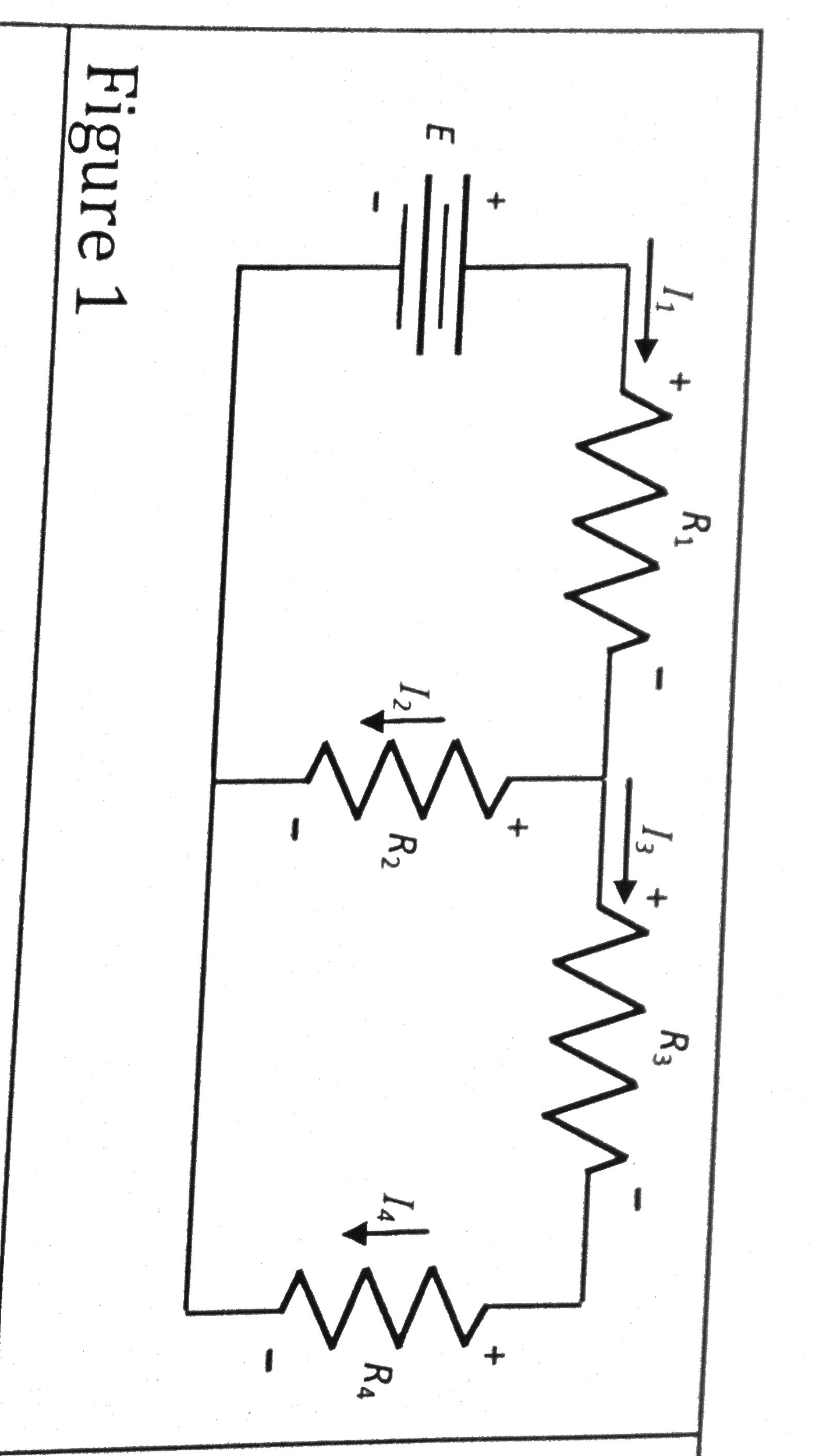 Solved In figure 1, if I1 = 3A and R1 = R2 = R3 = R4 = 2 | Chegg.com