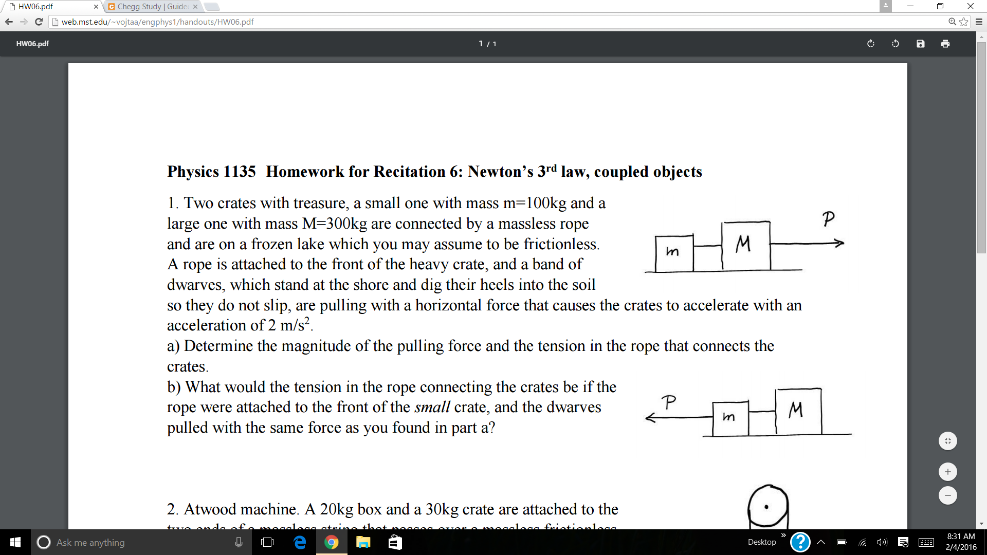Solved #'s 1&4 | Chegg.com