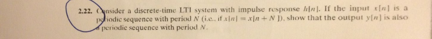 Solved Consider a discrete-time LTI system with impulse | Chegg.com