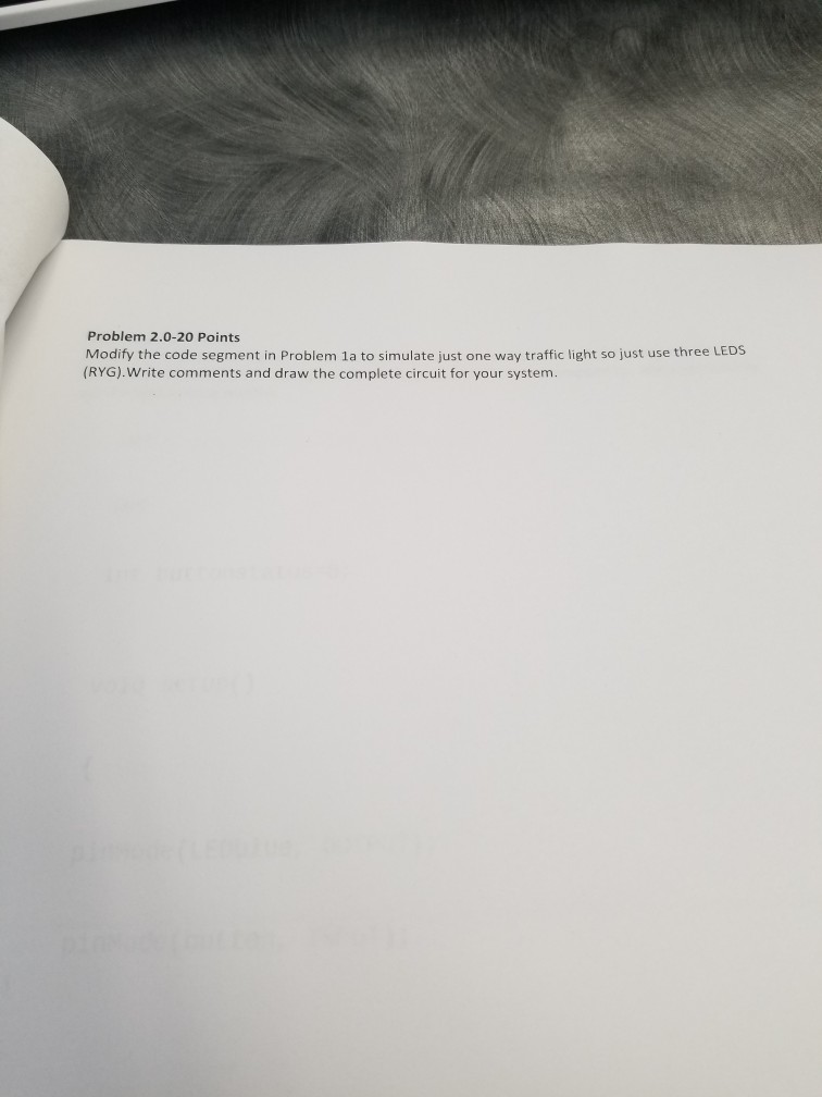 Problem 2 0 20 Points Modify The Code Segment In