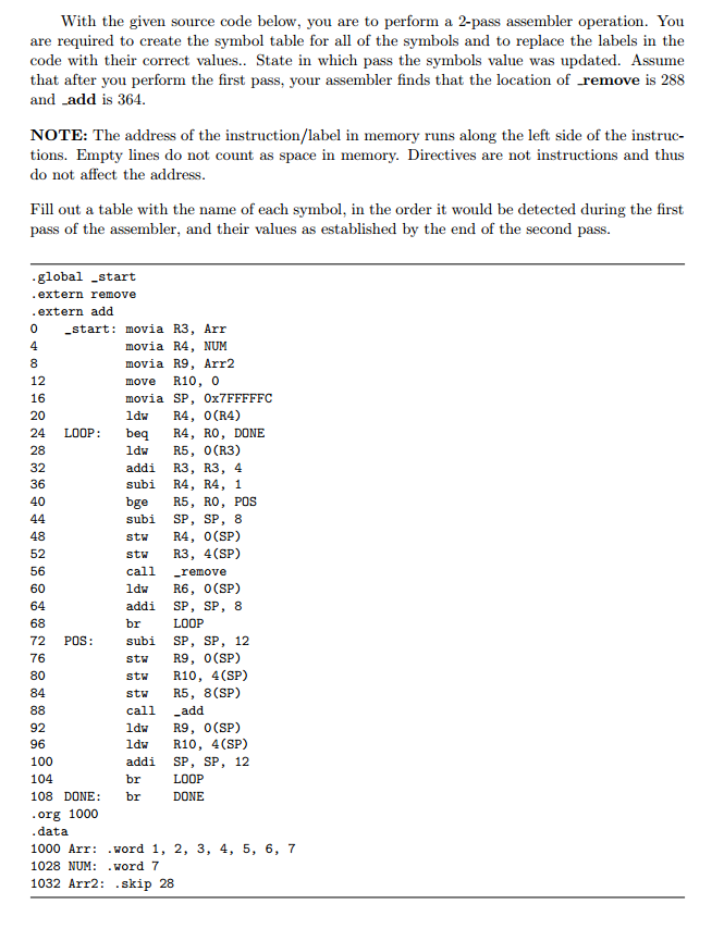With the given source code below, you are to perform | Chegg.com