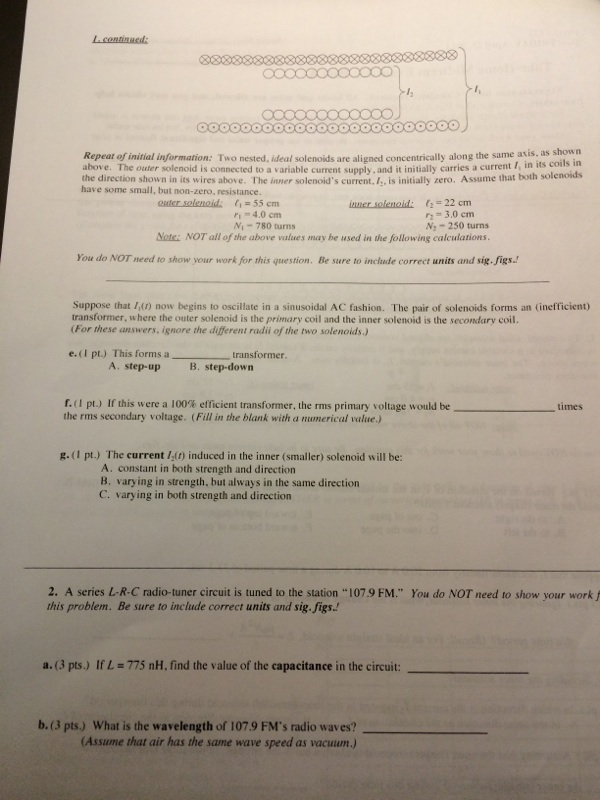 For multiple-choice questions, circle the letter of | Chegg.com