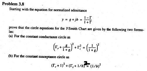 Solved Problem 3.8 Starting with the equation for normalized | Chegg.com