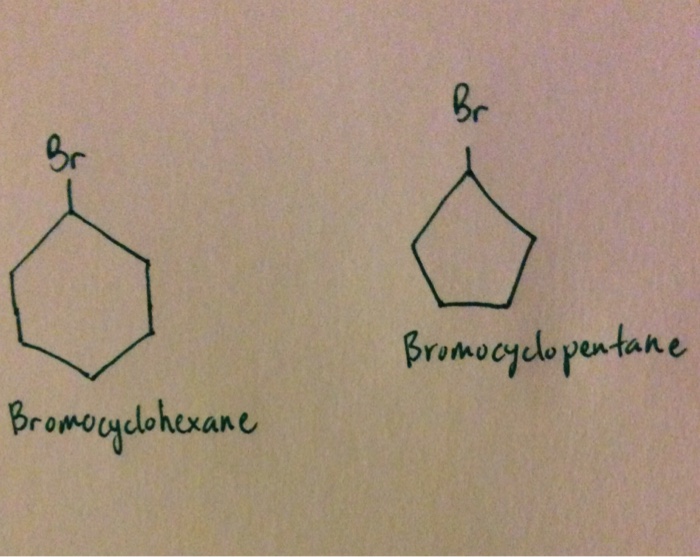 Solved Bromocyclopentane is more reactive than | Chegg.com