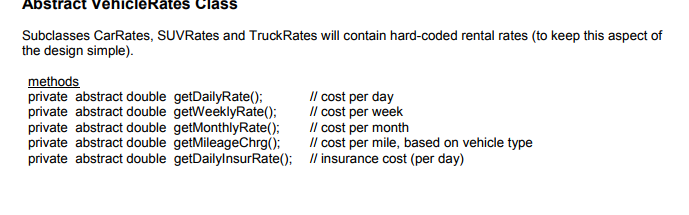 Solved Develop And Test The Following Classes Vehicle 