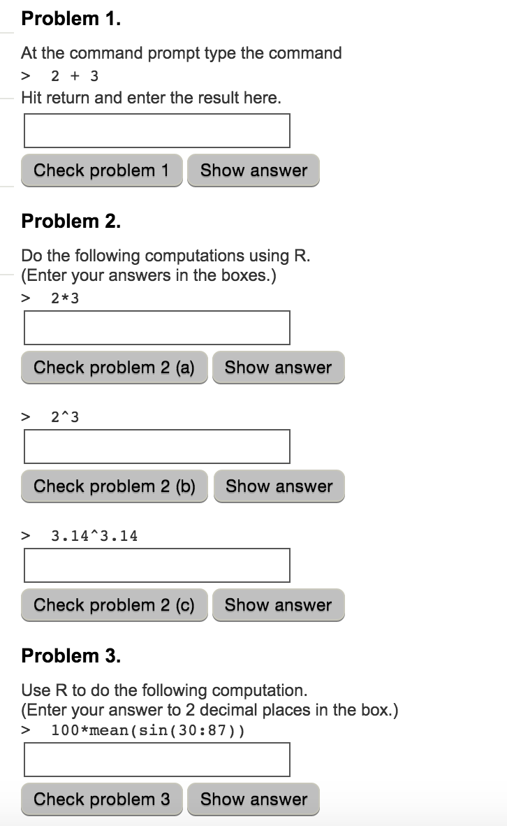 Solved Problem 1. At the command prompt type the command > | Chegg.com