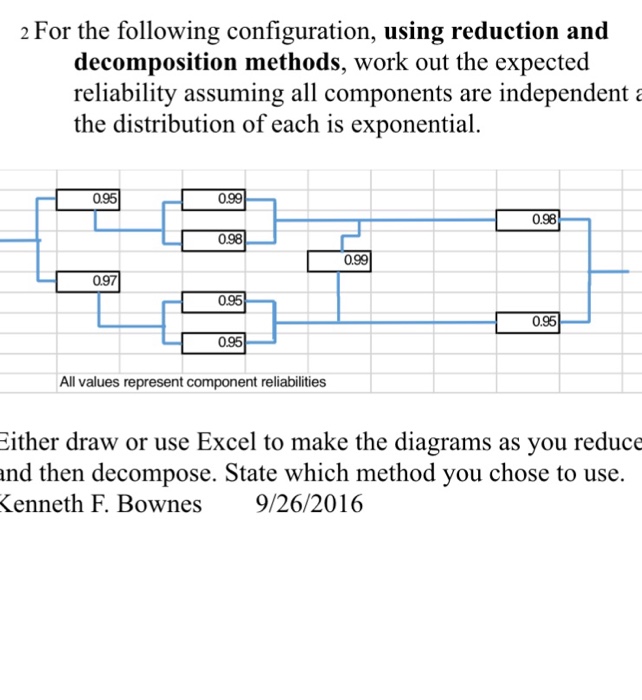 Solved For the following configuration, using reduction and | Chegg.com
