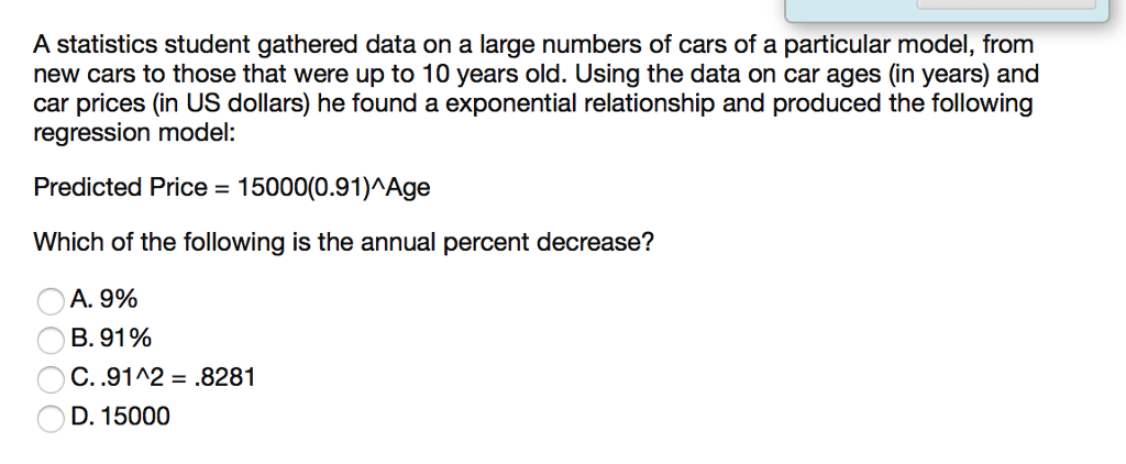 Solved A statistics student gathered data on a large numbers | Chegg.com