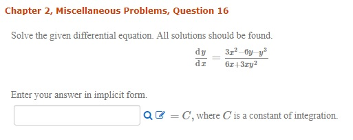Solved Solve the given differential equation. All solutions | Chegg.com