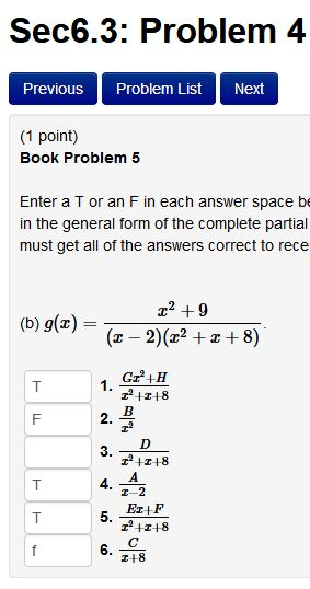 Solved Sec6.3: Problem 4 Previous Problem List Next (1 | Chegg.com