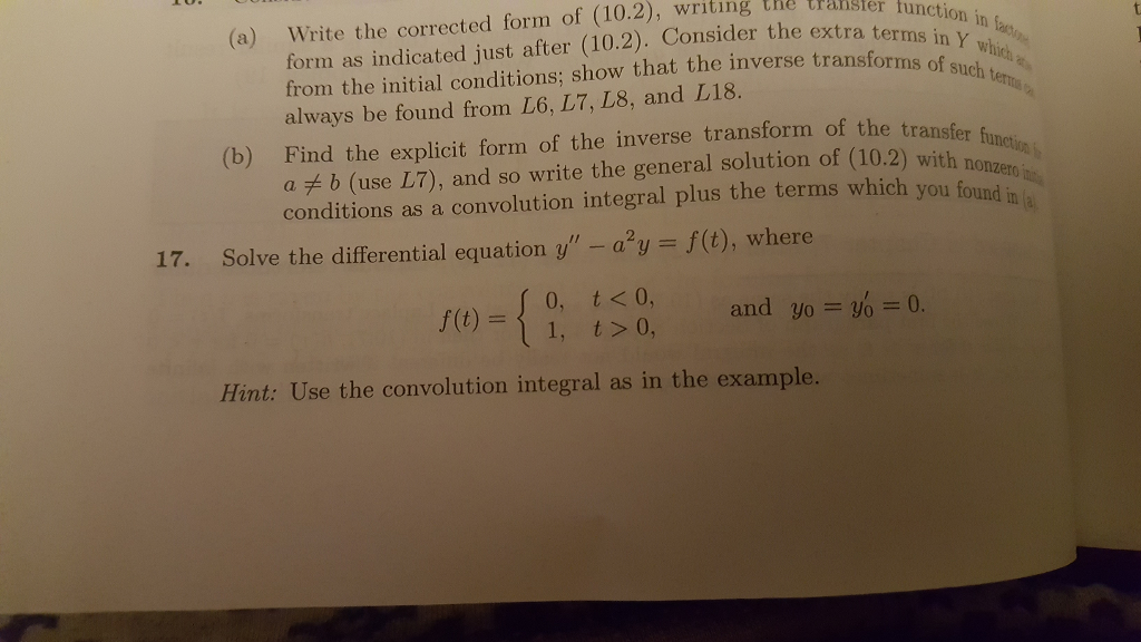 For Boas(mathematical methods) problem 8.10.17 find | Chegg.com