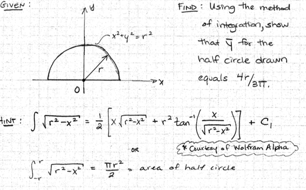 Solved Give: Find: Using the method of integration, show | Chegg.com