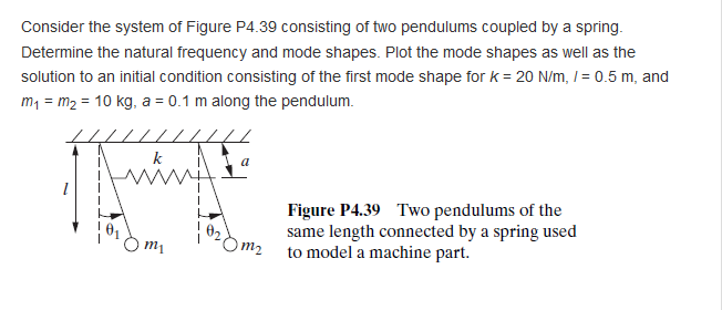 Solved Consider the system of Figure P4.39 consisting of two | Chegg.com