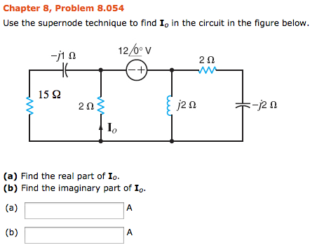 Solved Use the supernode technique to find Io in the circuit | Chegg.com