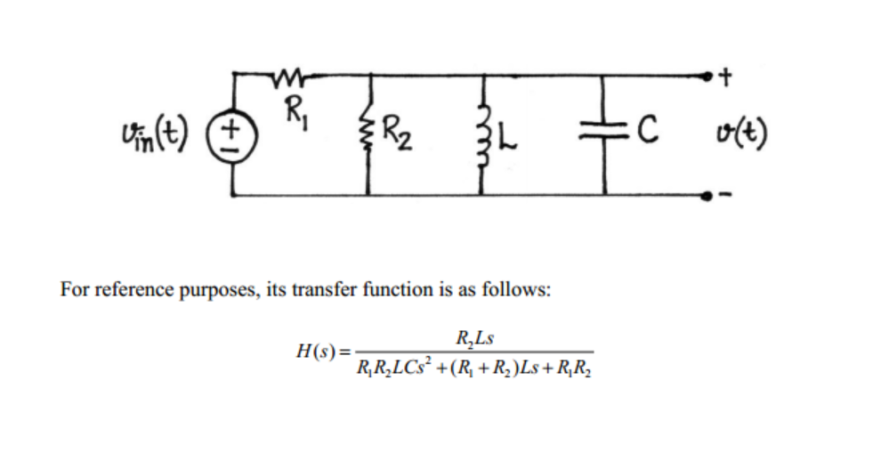 Solved The circuit below Draw the circuit with R1 = R2 =1k? | Chegg.com