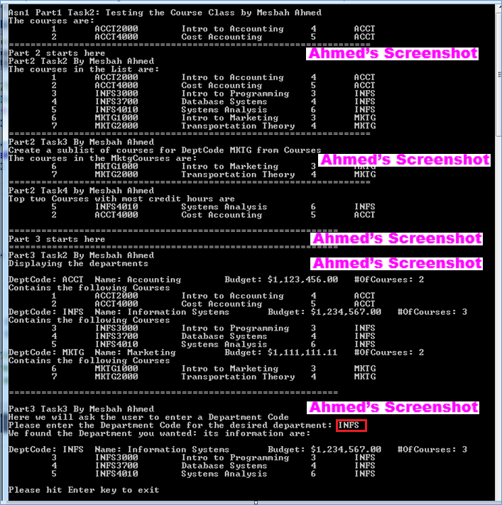 Solved First Create A C Console Project