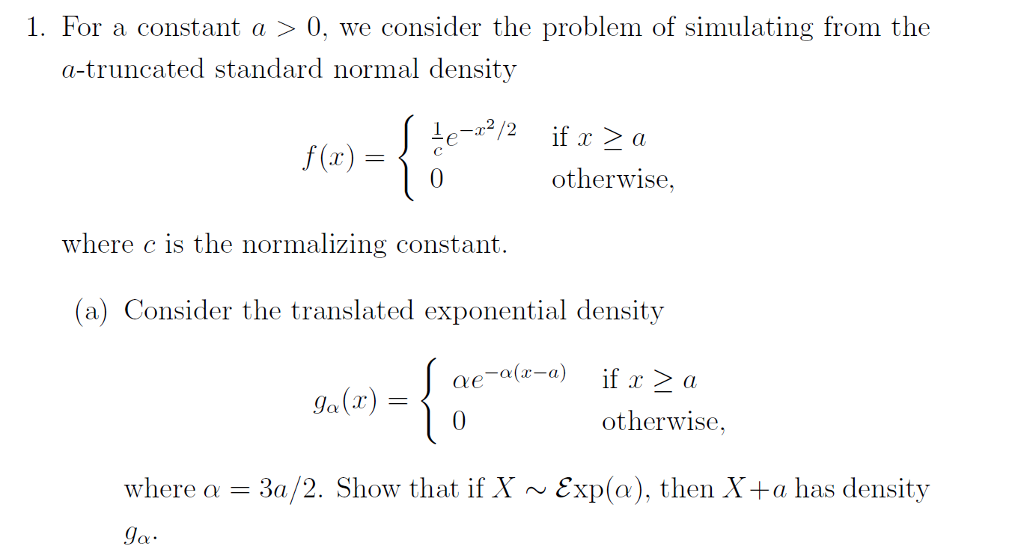 Question about memoryless property of exponential | Chegg.com