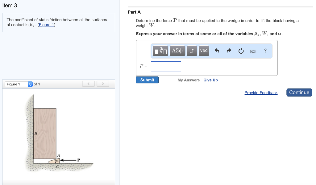 Solved The coefficient of static friction between all the | Chegg.com