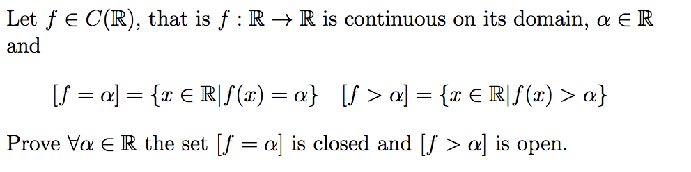 Solved Let f Element C(R), that is f: R rightarrow R is | Chegg.com