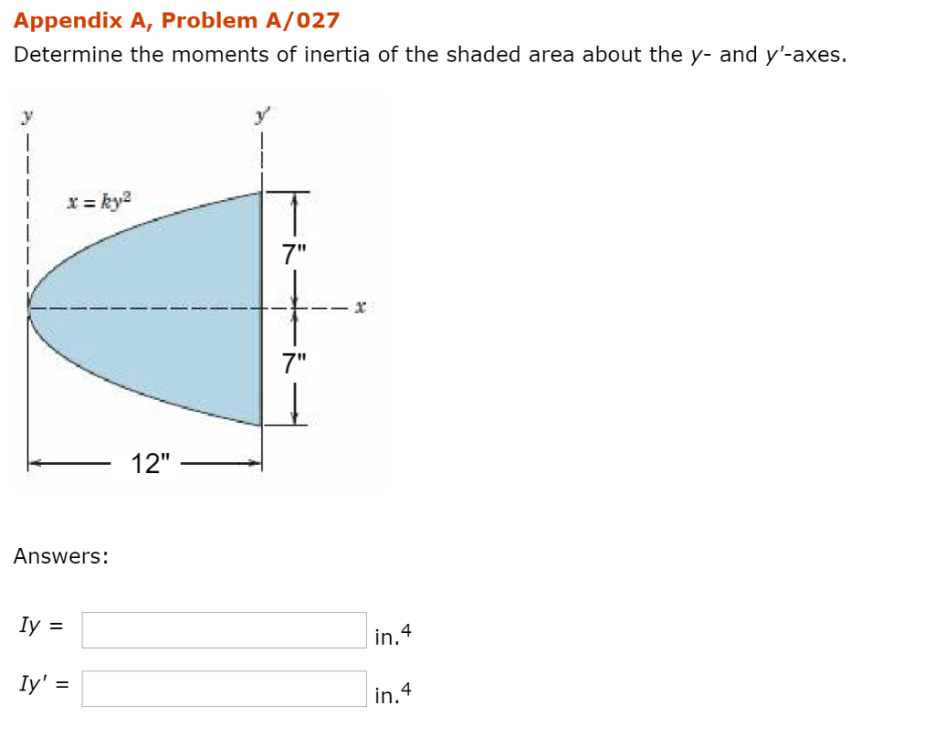 Solved Appendix A, Problem A/027 Determine the moments of | Chegg.com