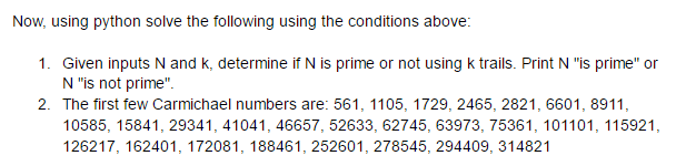 Solved A Randomized Primality Testing Algorithm With Low 7042